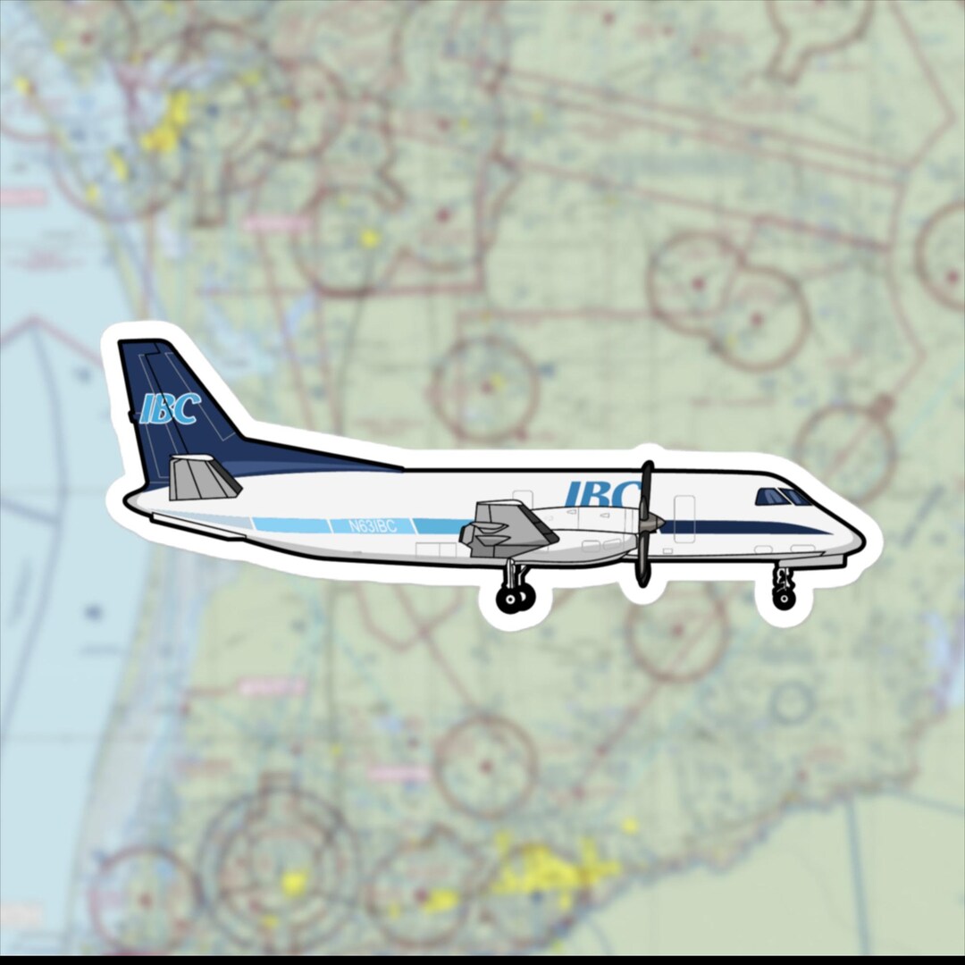 IBC Airways Saab 340 Cargo Aircraft Decal - Etsy