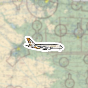 Etihad Airways A380 Sticker Decal - Etsy