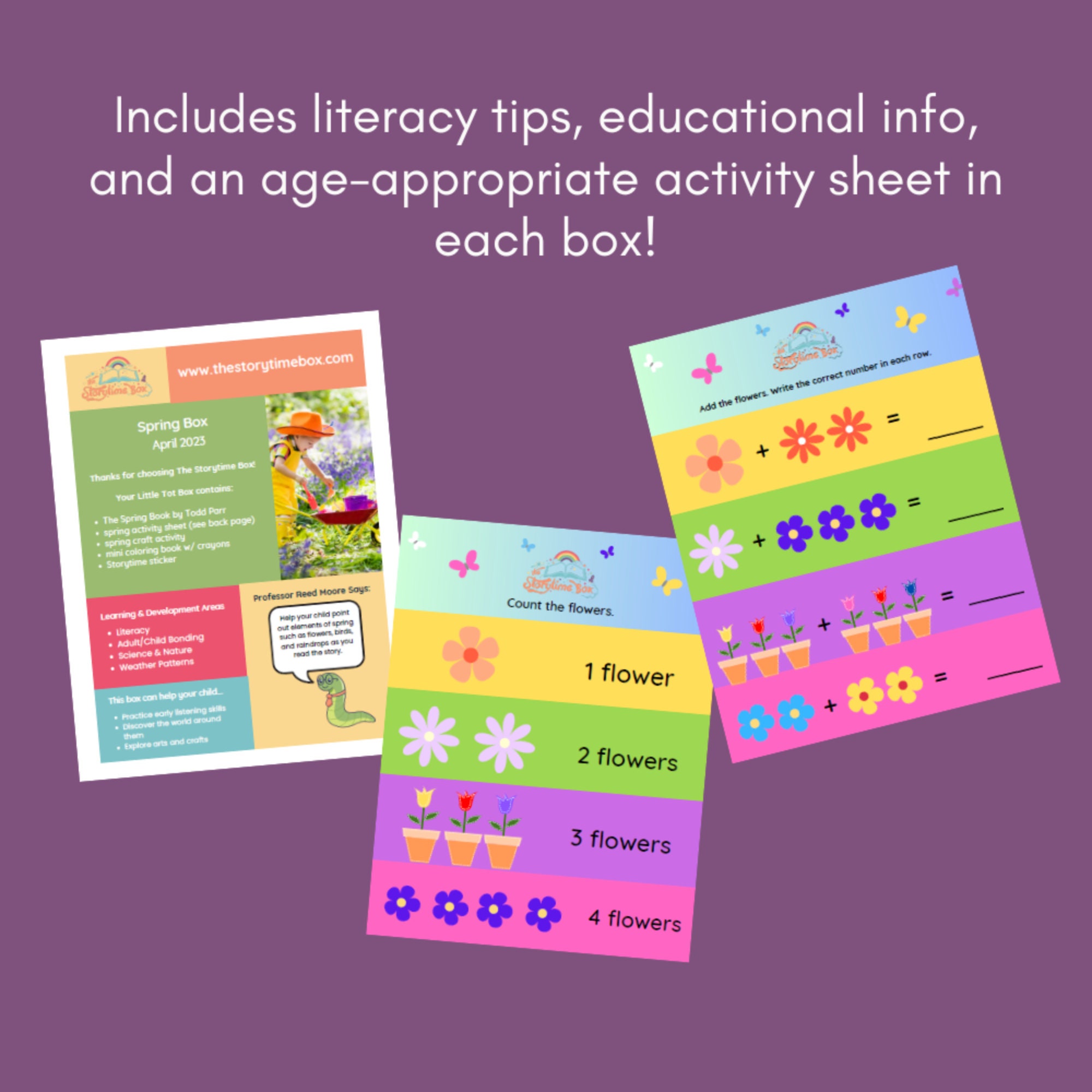 The Storytime Box - Children's Book and Activity Subscription Box ...