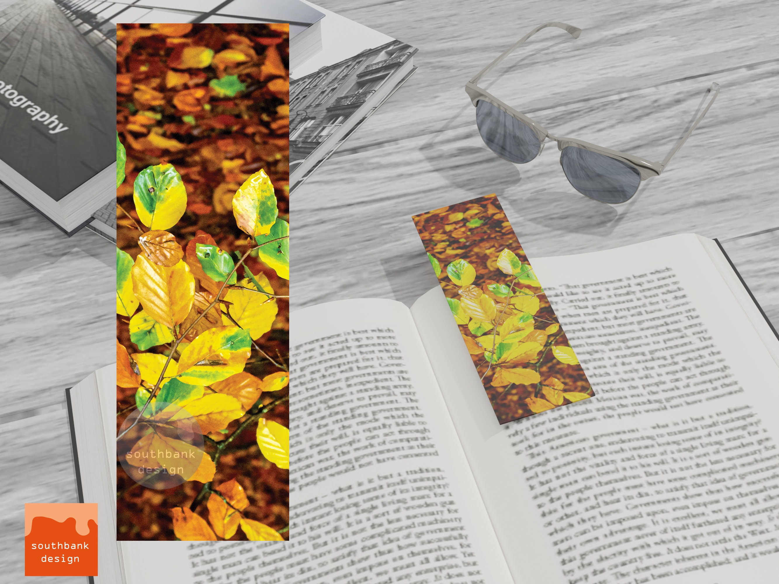 Printable Bookmarks With Autumn Theme. 4 Woodland Foliage Fall Images ...