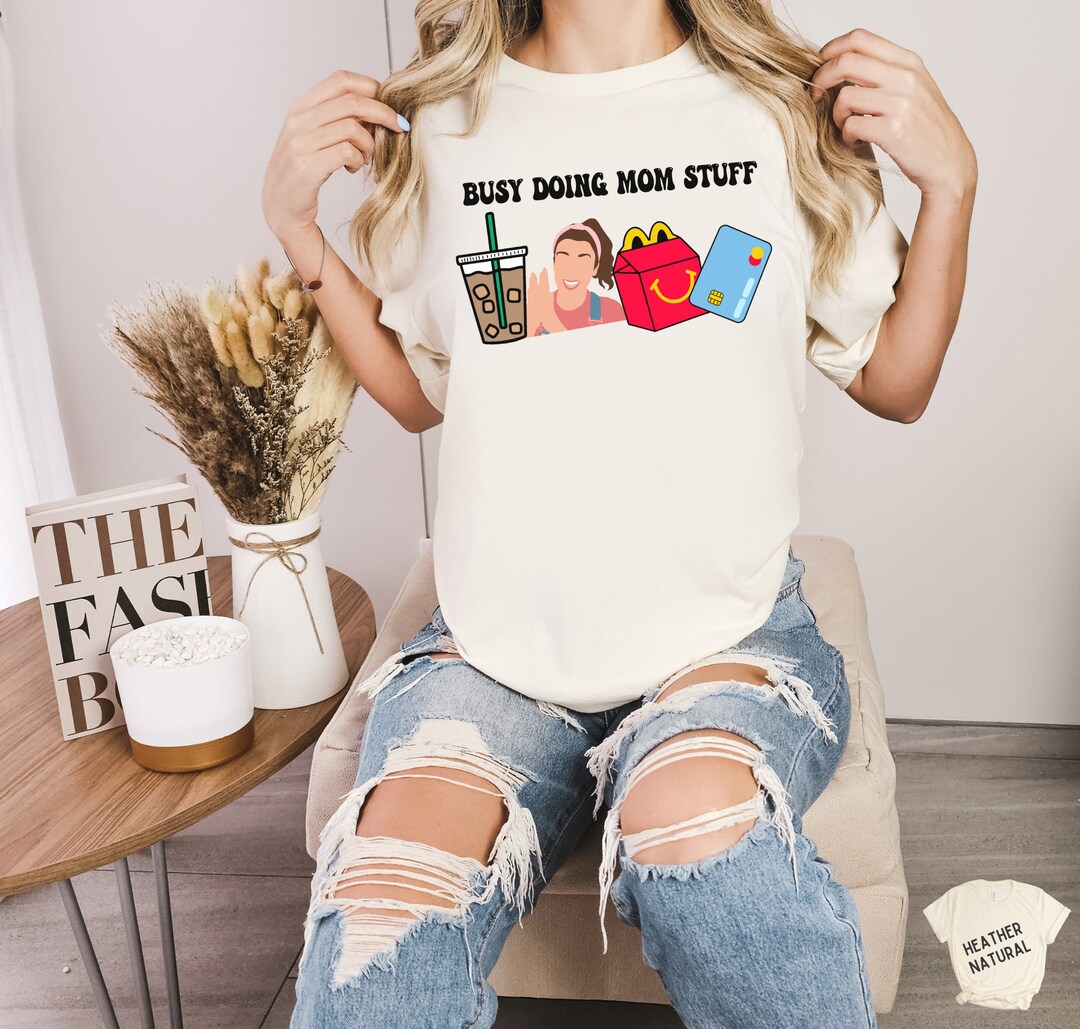 Busy Doing Mom Stuff With Ms Rachel Shirt Oversized Mom - Etsy
