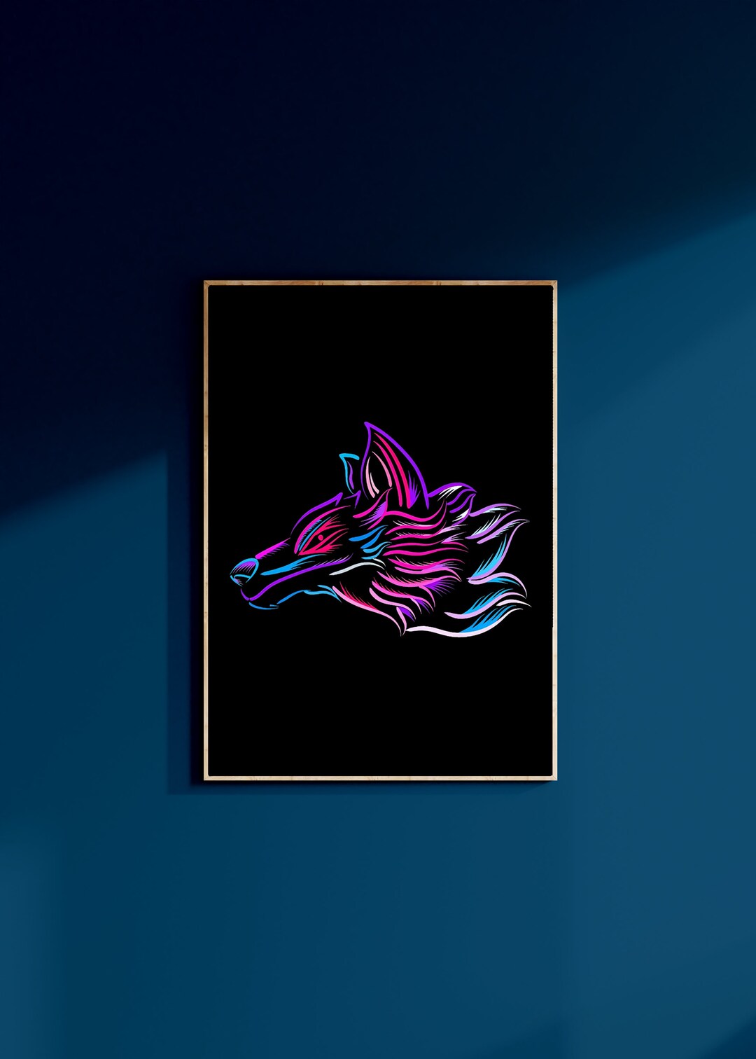 Star Wars Rebels Loth Wolf Lothal Poster Art Print May the 4th Wall Art ...