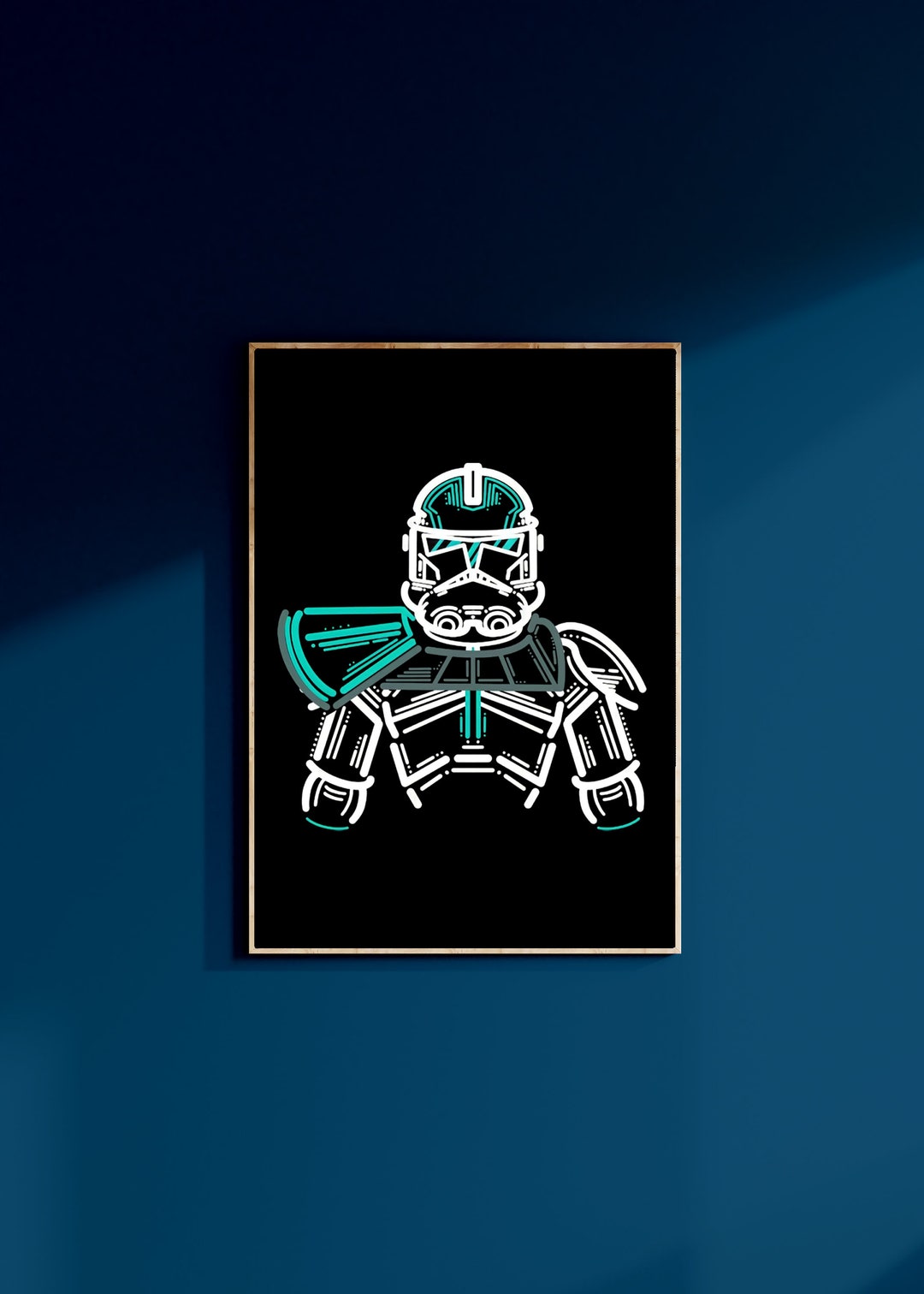 Star Wars Clone Wars Commander Howzer the Bad Batch Poster Print May ...