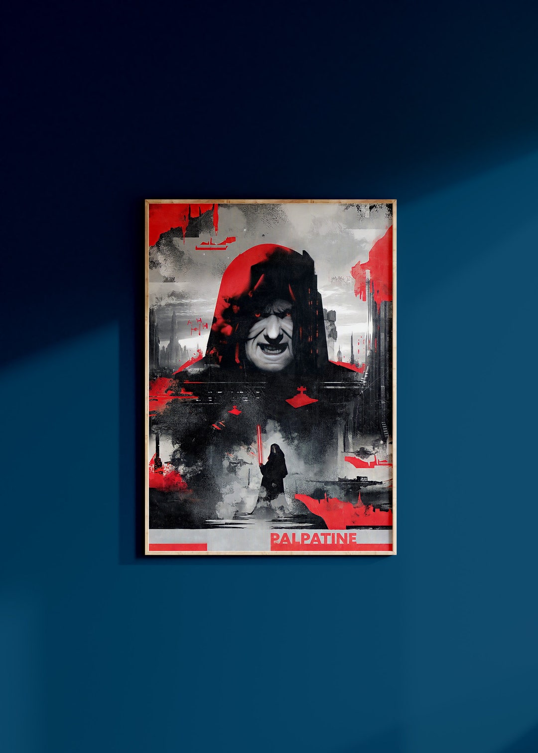 Star Wars Emperor Palpatine Dark Side Sith Poster Print May the 4th ...