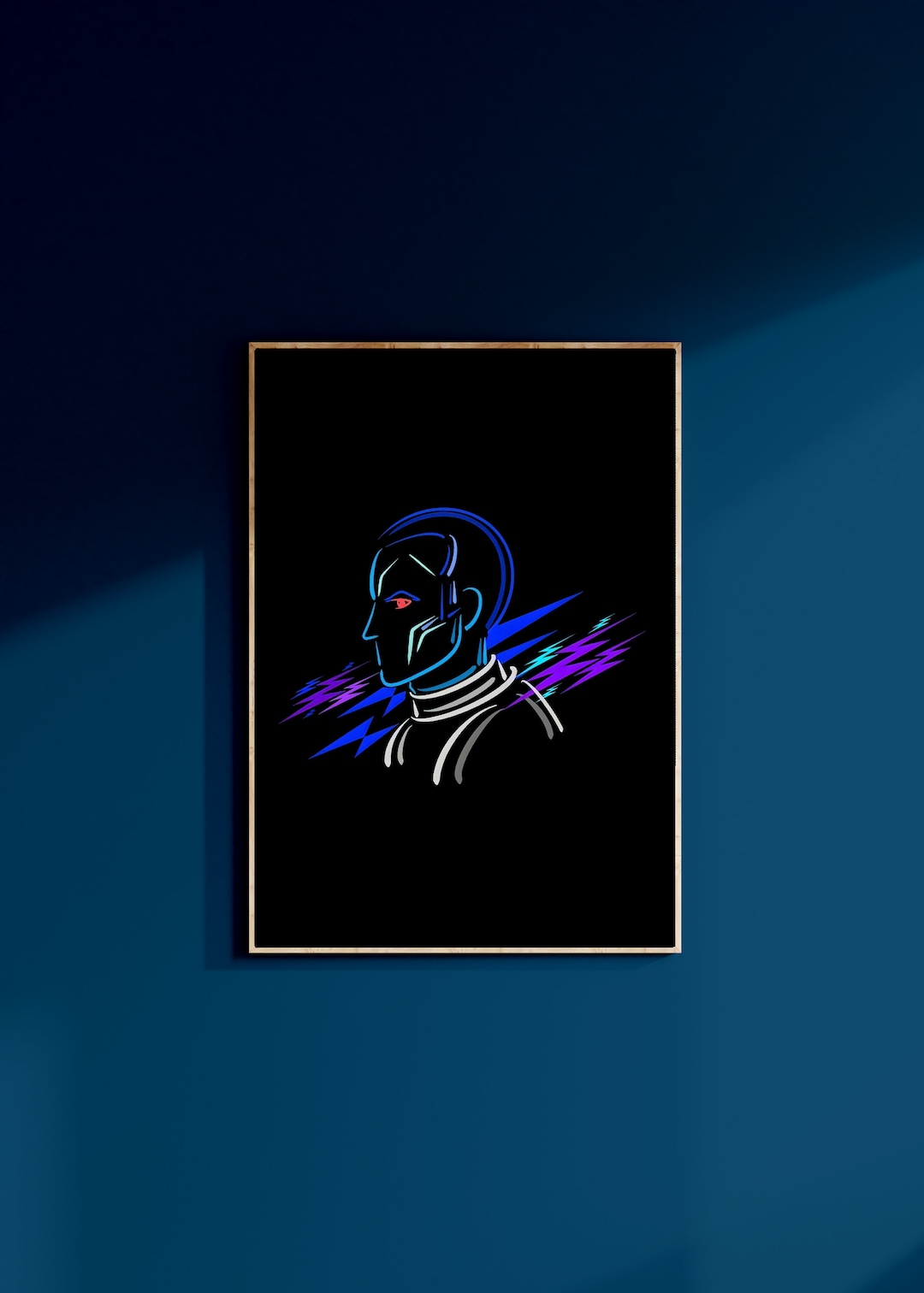 Star Wars Grand Admiral Thrawn Poster Art Print May the 4th Wall Art ...