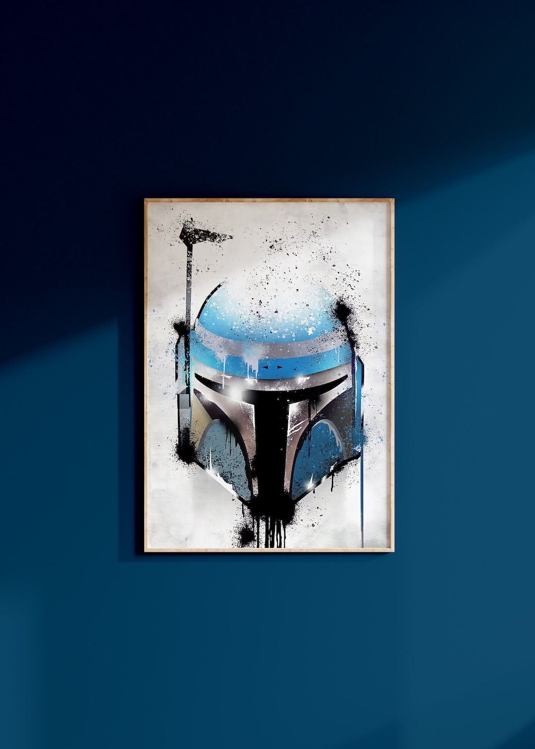 Star Wars the Mandalorian Axe Woves Poster Art Print May the 4th Wall ...