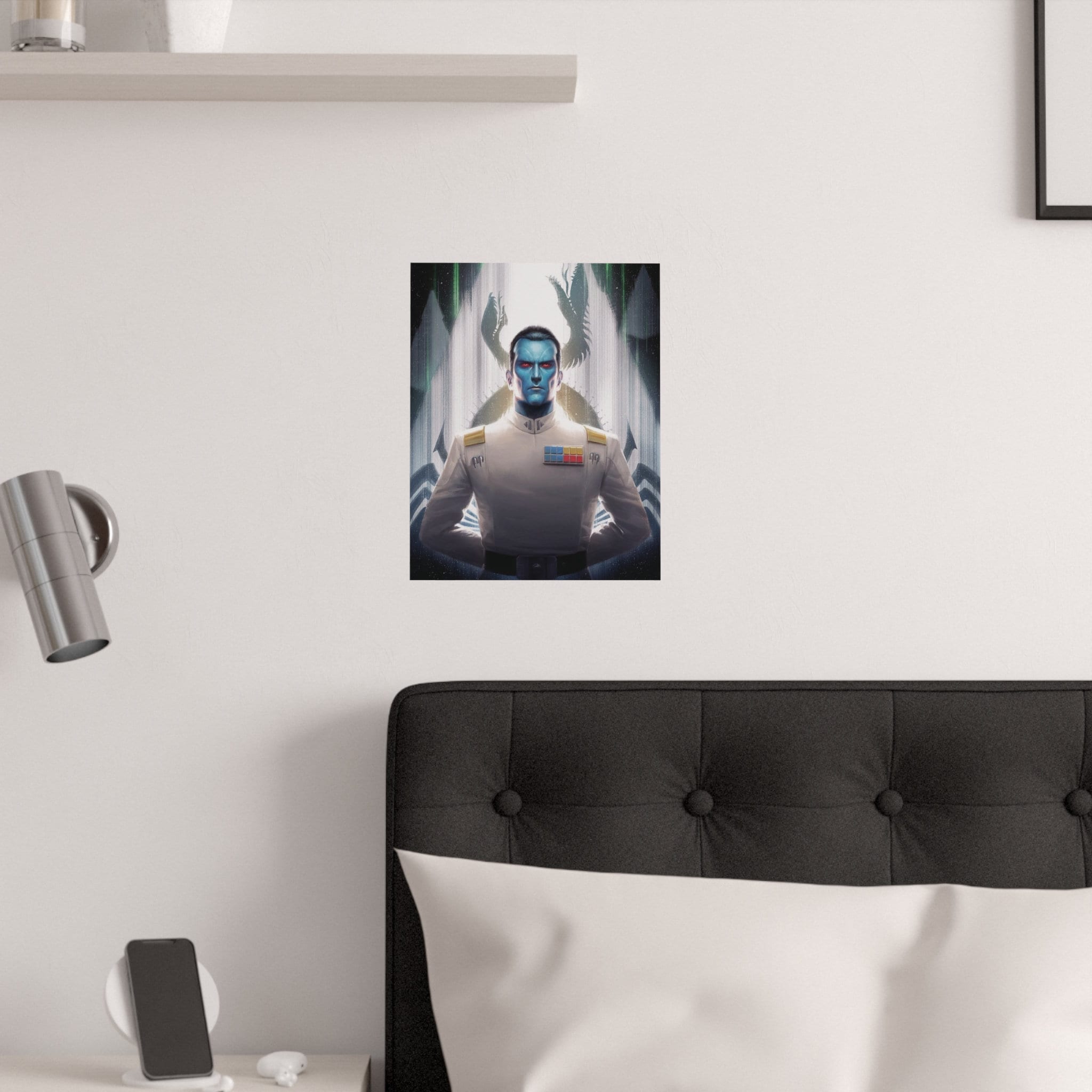 Star Wars Grand Admiral Thrawn Poster Art Print May the 4th Wall Art ...