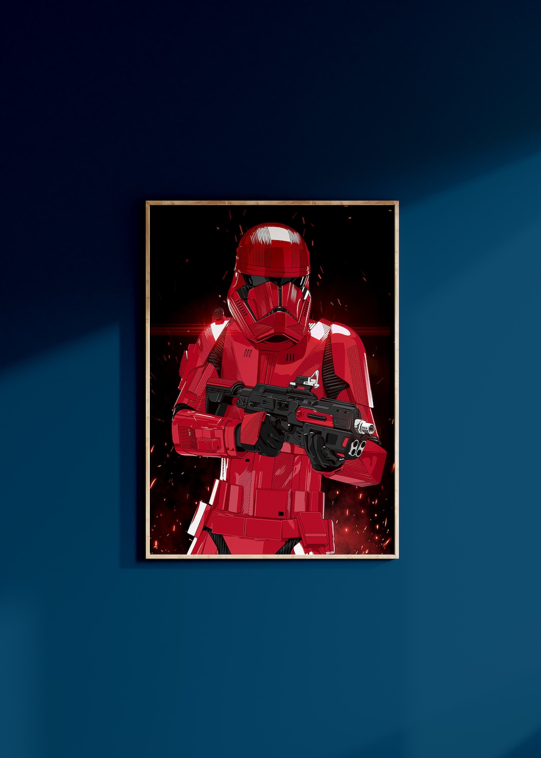 Star Wars the Rise of Skywalker Sith Stormtrooper Poster Print May the ...