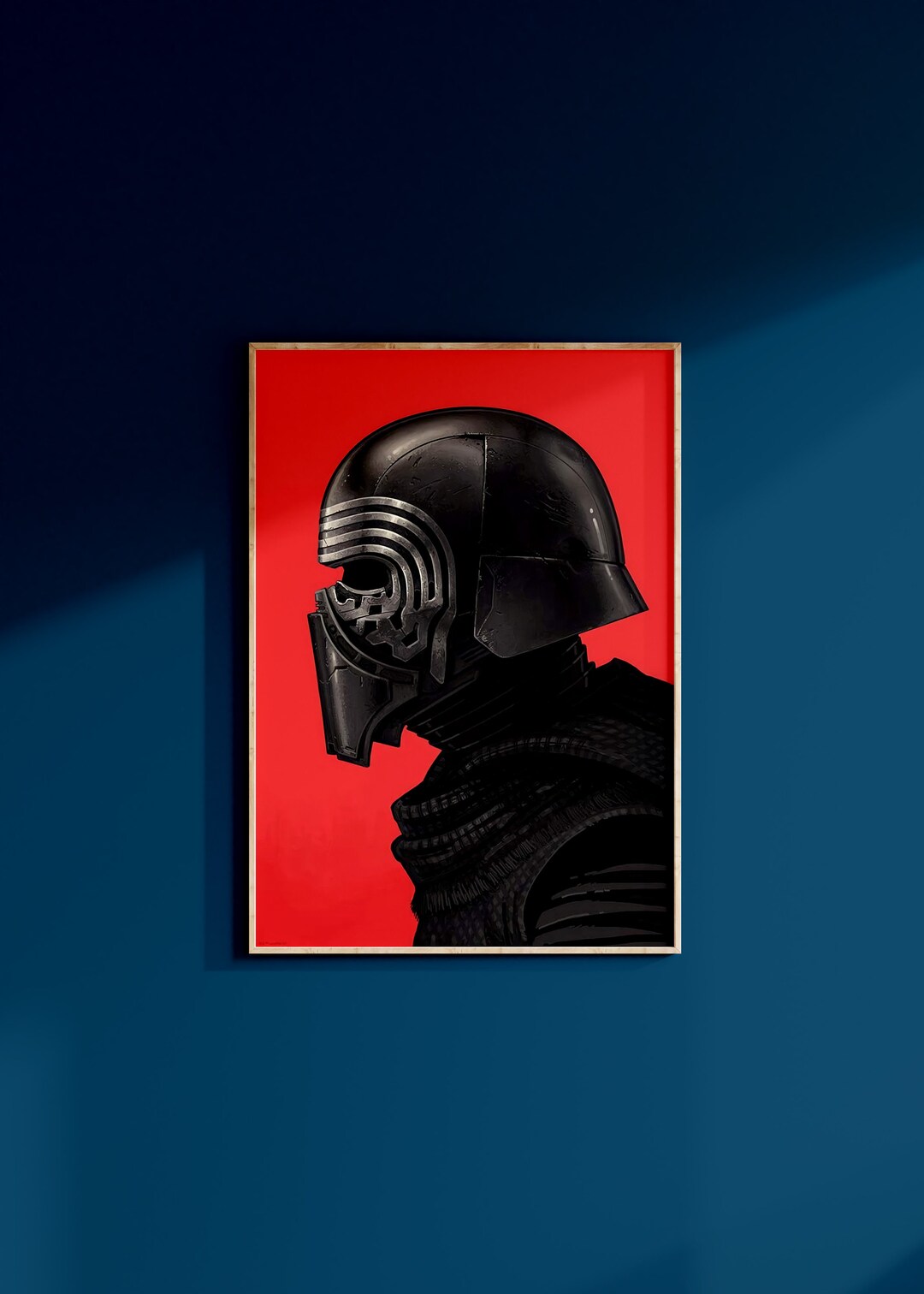 Star Wars Kylo Ren First Order Poster Art Print May the 4th Wall Art ...