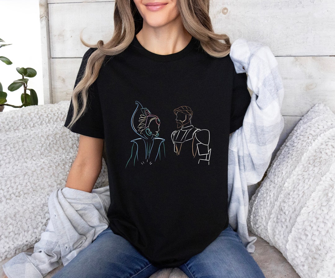 Star Wars Obi Wan Kenobi and Duchess Satine Unisex Premium T-shirt May ...