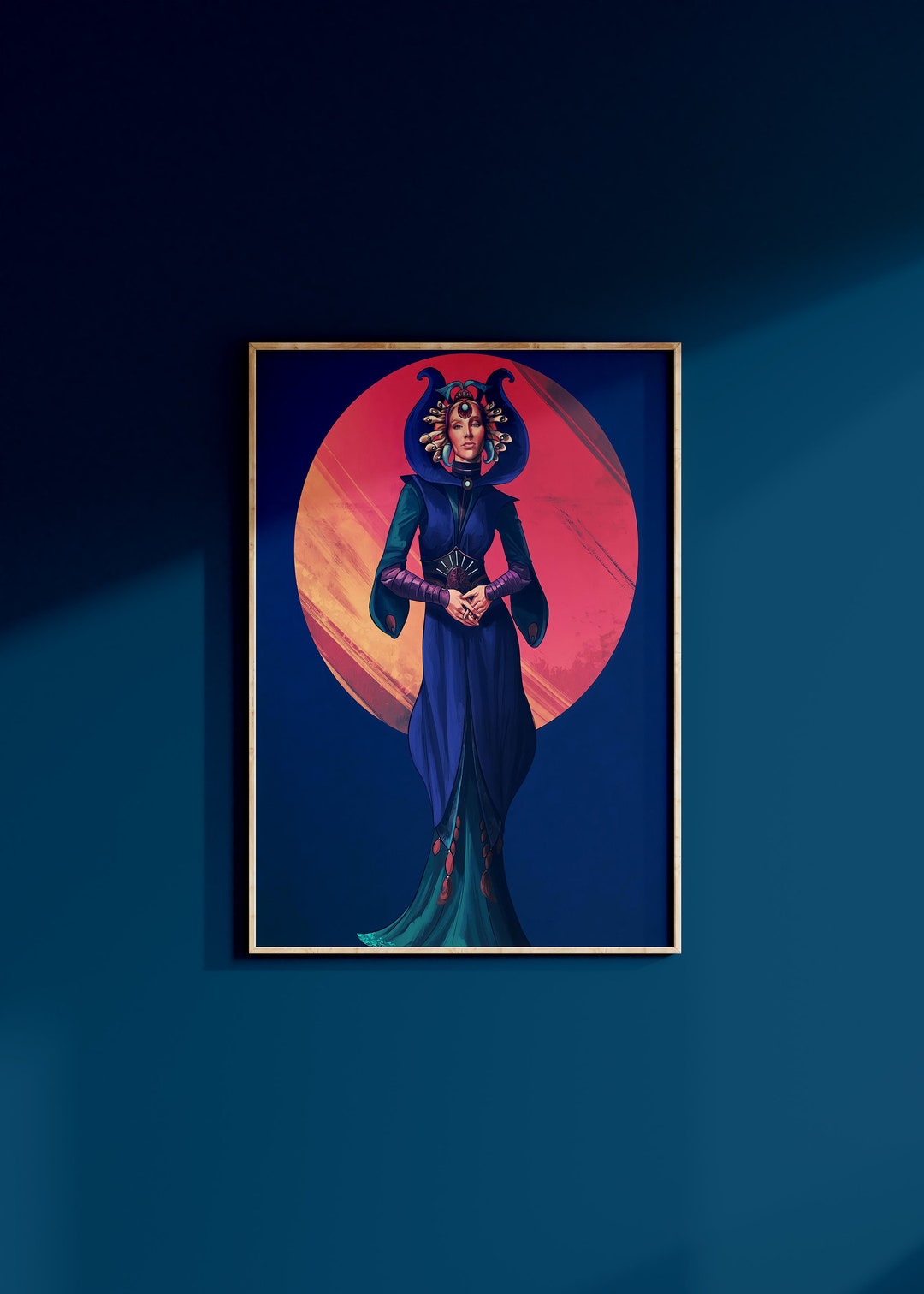 Star Wars Duchess Satine Poster Art Print May the 4th Wall Art Galaxy's ...