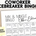 Back to School Classmate Bingo Game, First Day of School Icebreaker ...