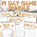Pi Day Game Bundle, Fun March 14 Math and Pie-themed Activities ...