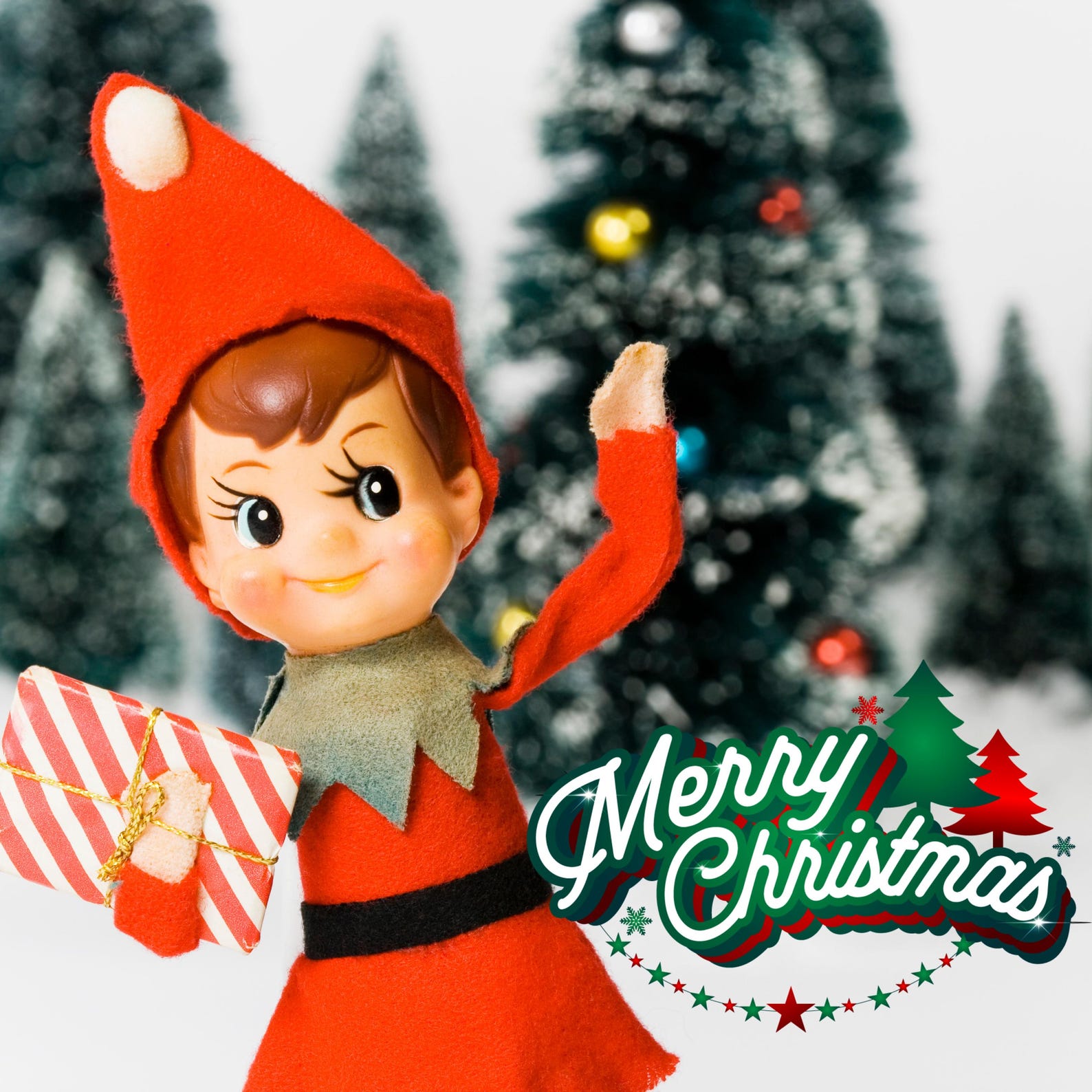 Hello and Goodbye Christmas Elf Letter Set, Cute Rhyming Poem Notes for ...
