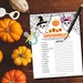 Halloween Baby Shower Trivia Game Bundle for Sprinkle, Gender Reveal ...