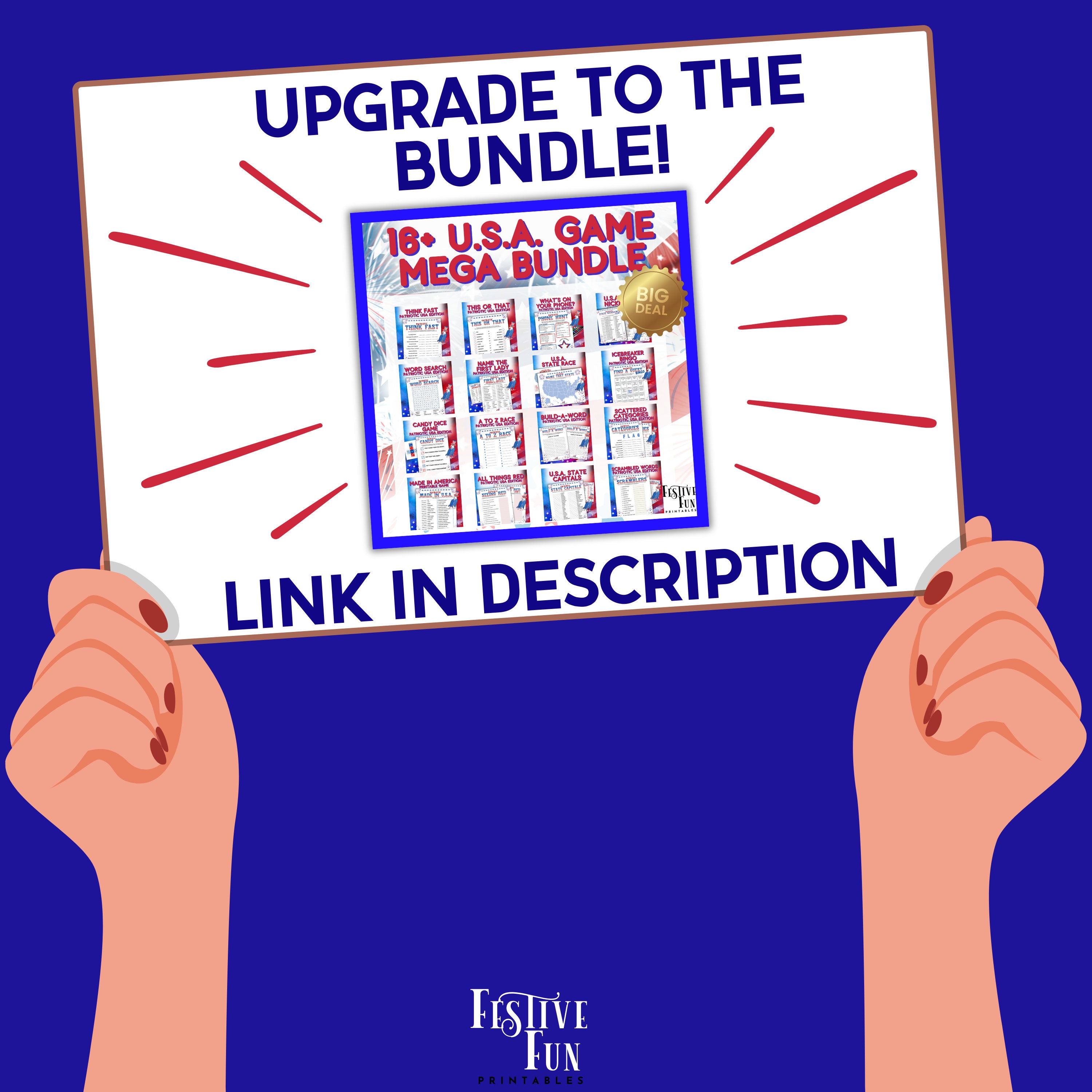 United States Capital Race, Patriotic American Geography Trivia ...