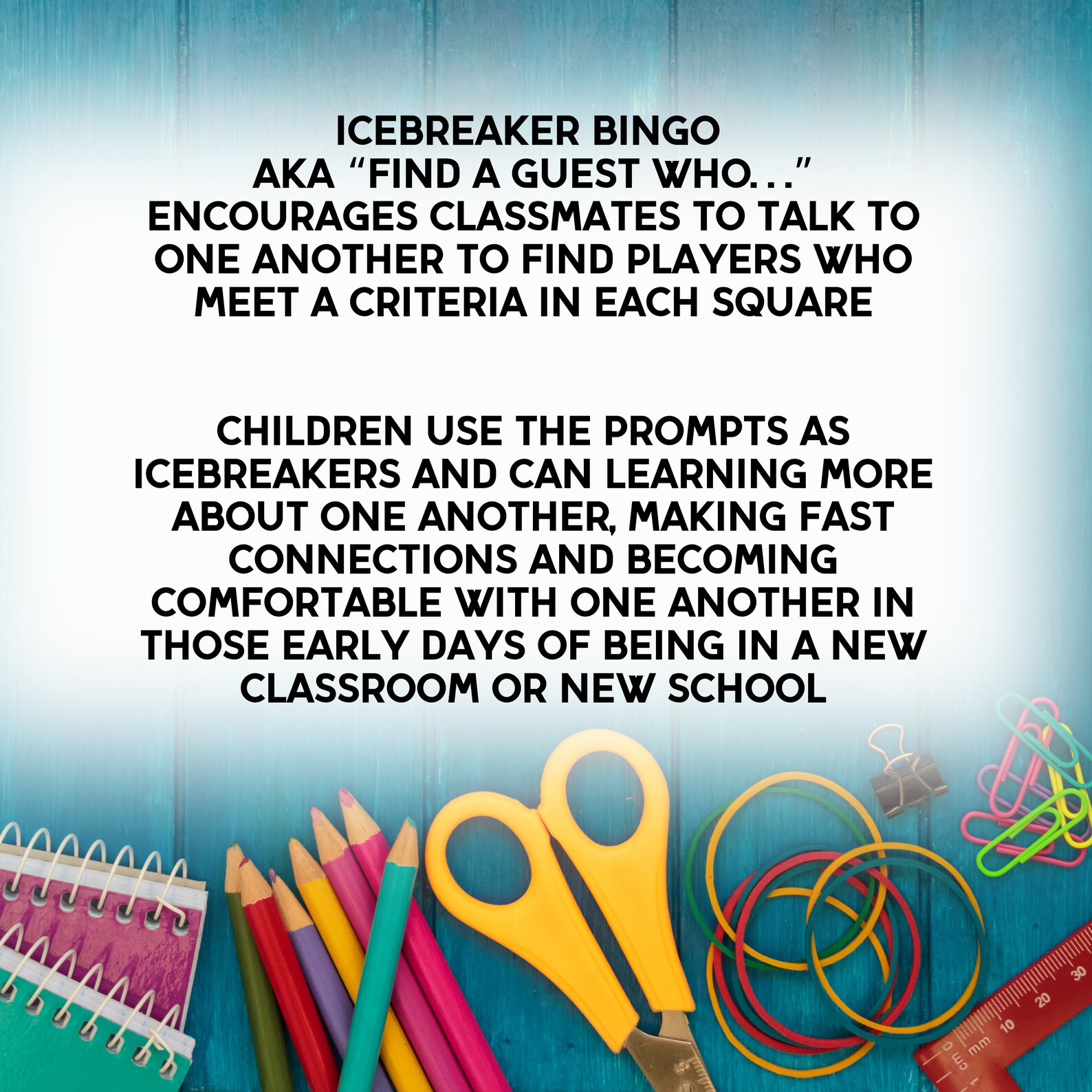 Back to School Classmate Bingo Game, First Day of School Icebreaker ...