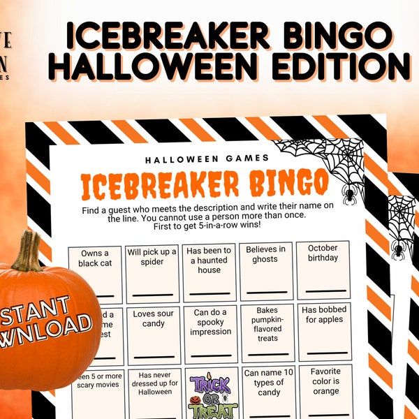 Icebreaker Bingo - Etsy