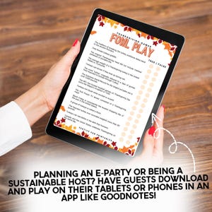 Thanksgiving Fowl Play Trivia Game, Fun Easy Friendsgiving True False ...
