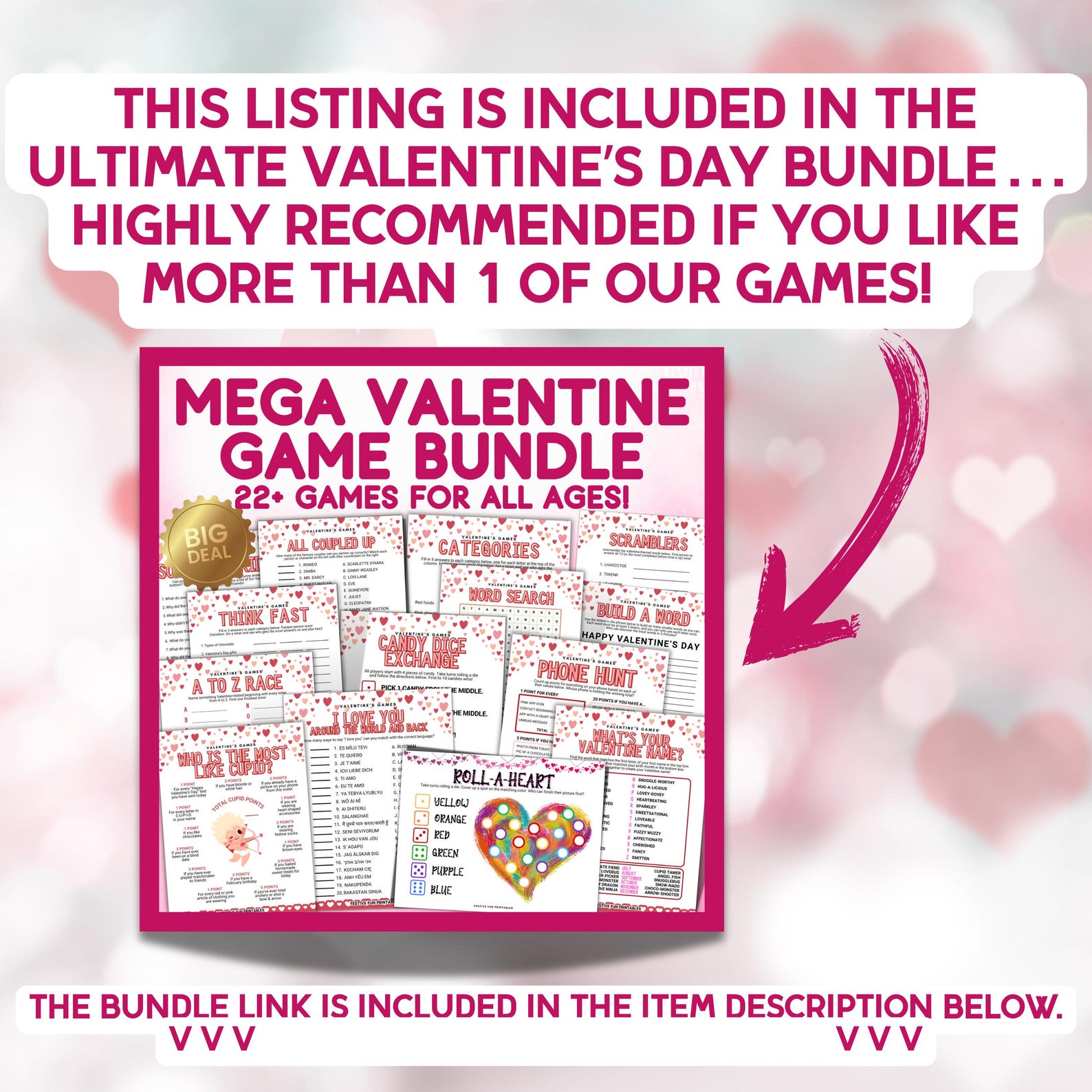 What's Your Valentine's Day Nickname, Easy and Funny Party Printable ...