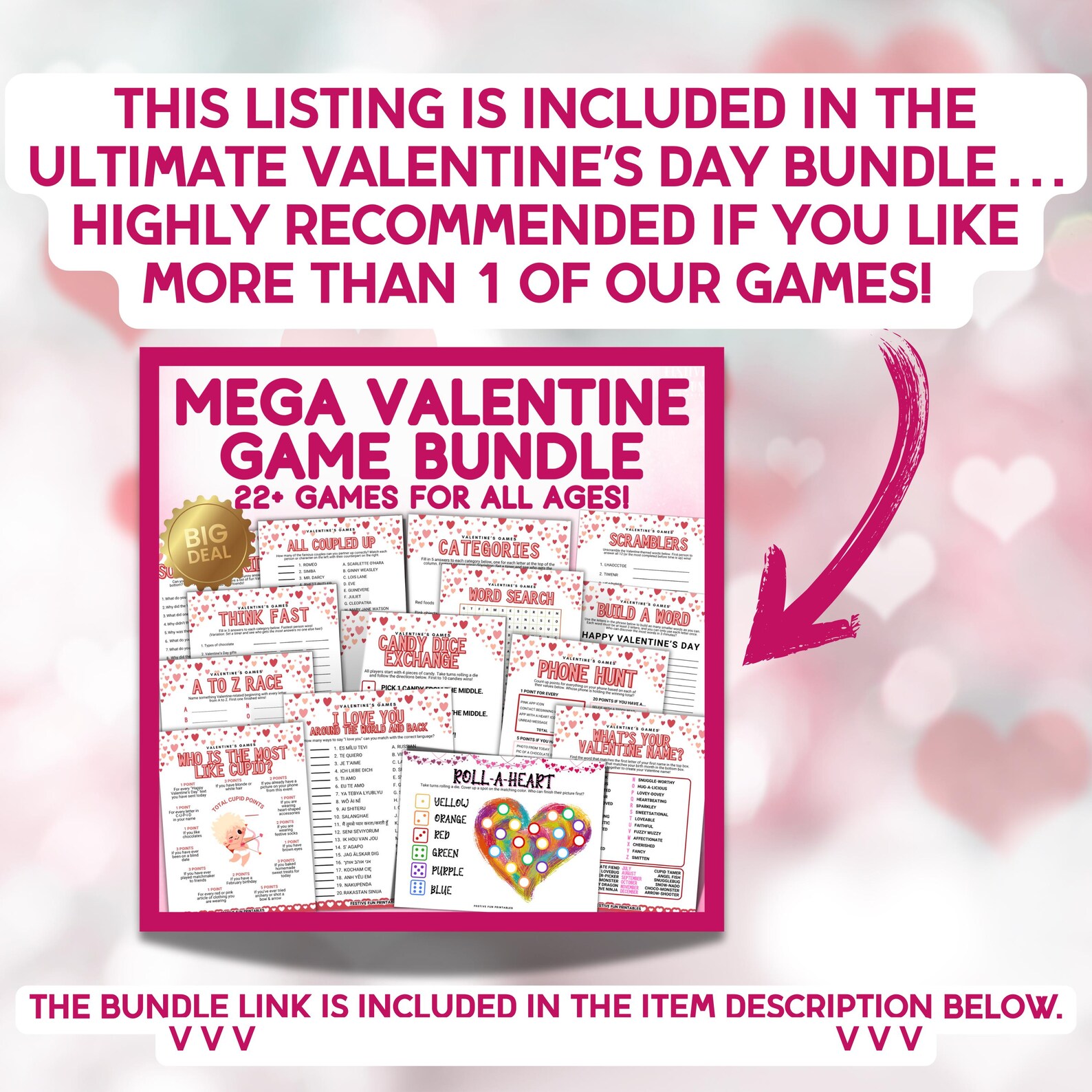 What's on Your Phone Valentines Day Printable Game, Cell Phone ...
