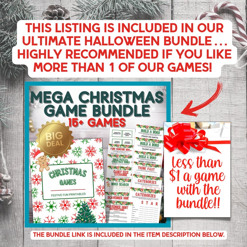 Think Fast Game Christmas Edition, Holiday Categories for All Ages ...