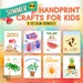 My First ABC Handprint Art Alphabet Book, Printable Finger Painting ...