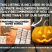 Halloween A to Z Race Game,think Fast Party Activity for Kids Teens or ...