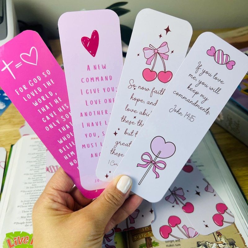 Christian Bookmarks - Etsy