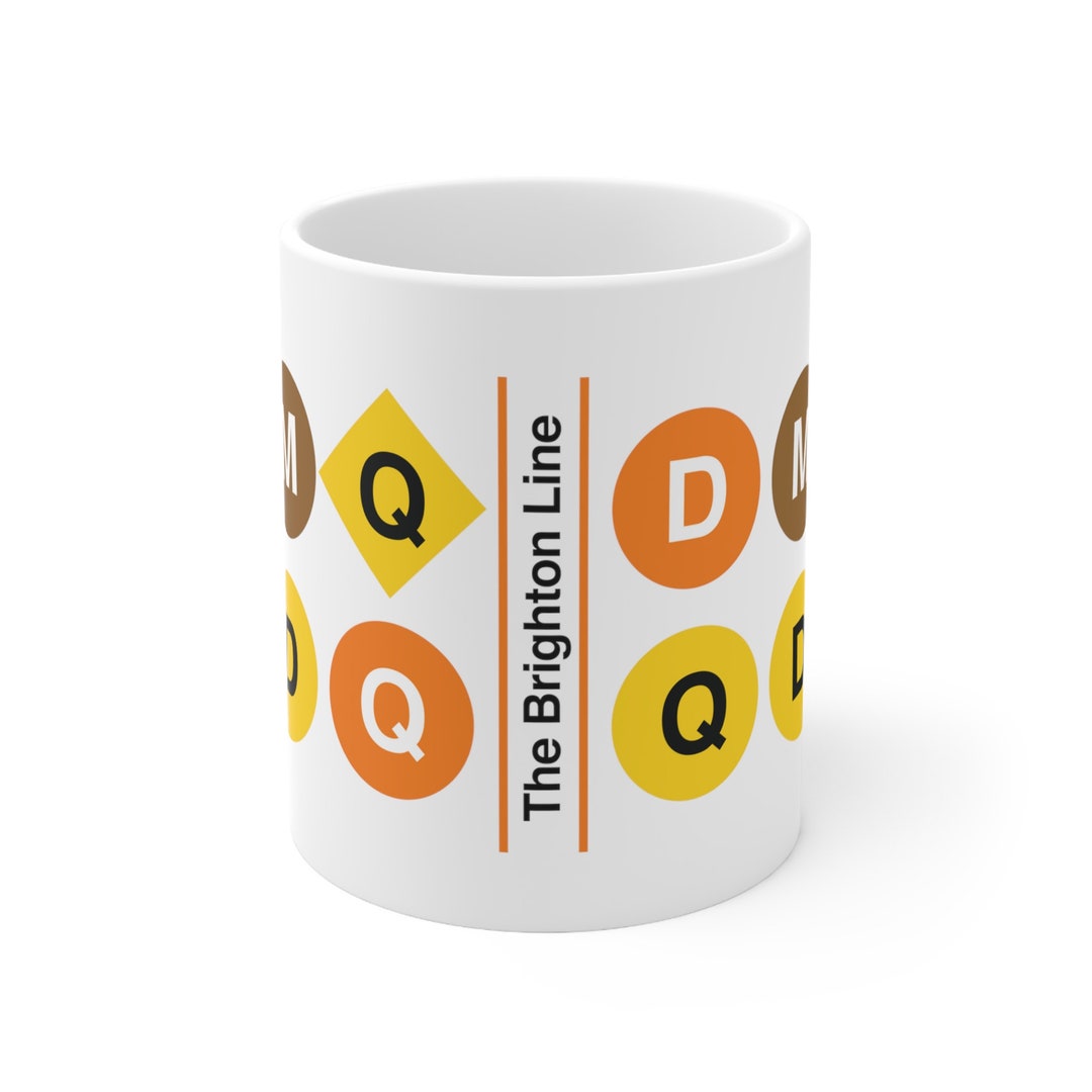NYC MTA - the Brighton Line Mug - Etsy