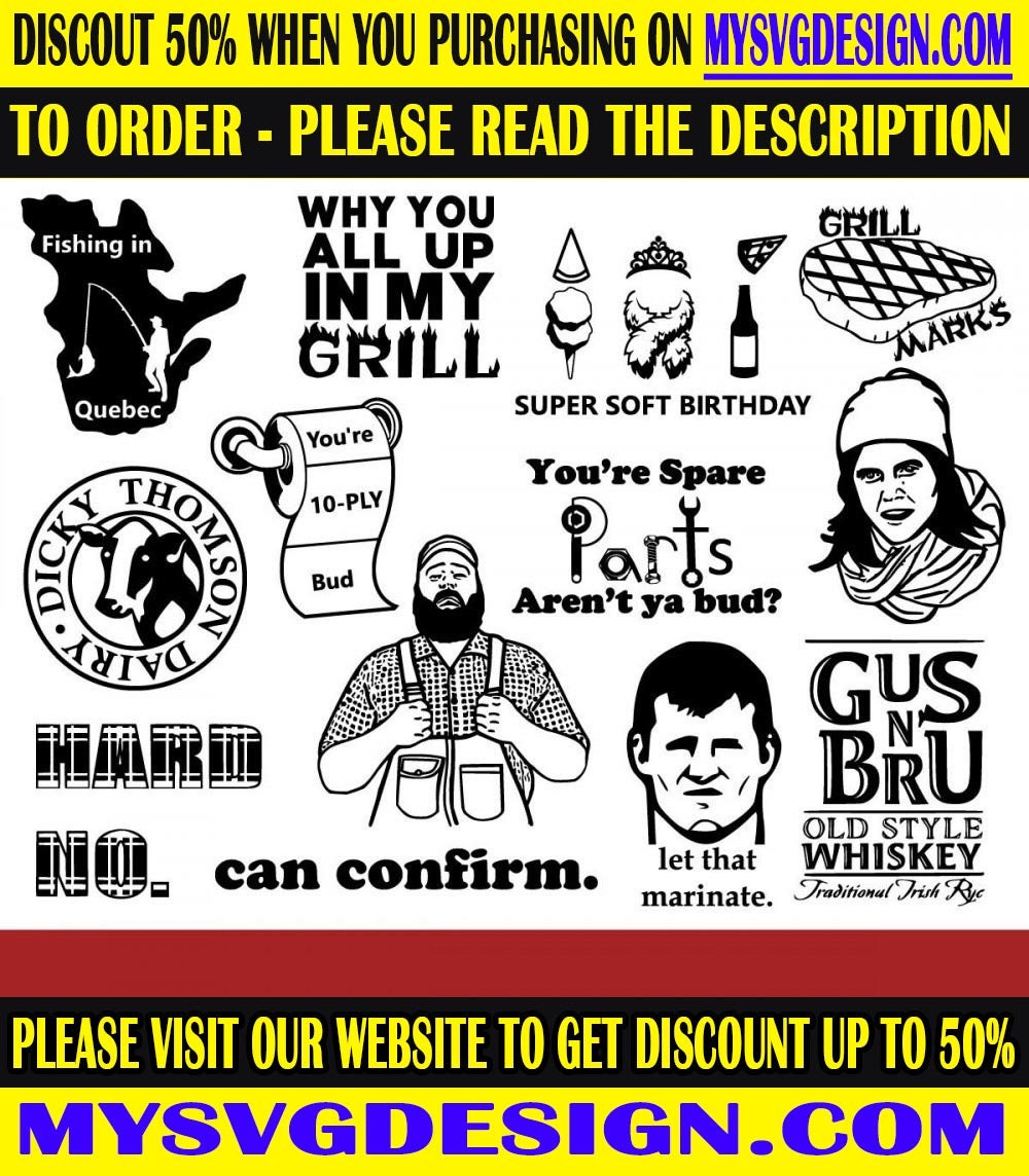 100 LETTERKENNY SVG BUNDLE Eps Png Dxf Pdf - Etsy