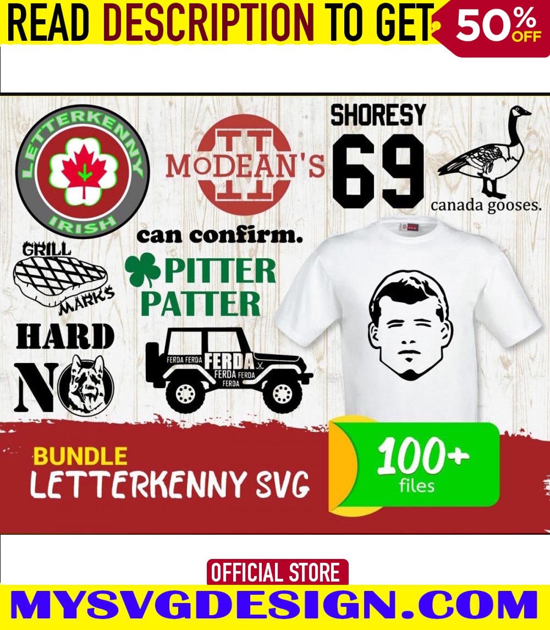 100 LETTERKENNY SVG BUNDLE Eps Png Dxf Pdf - Etsy