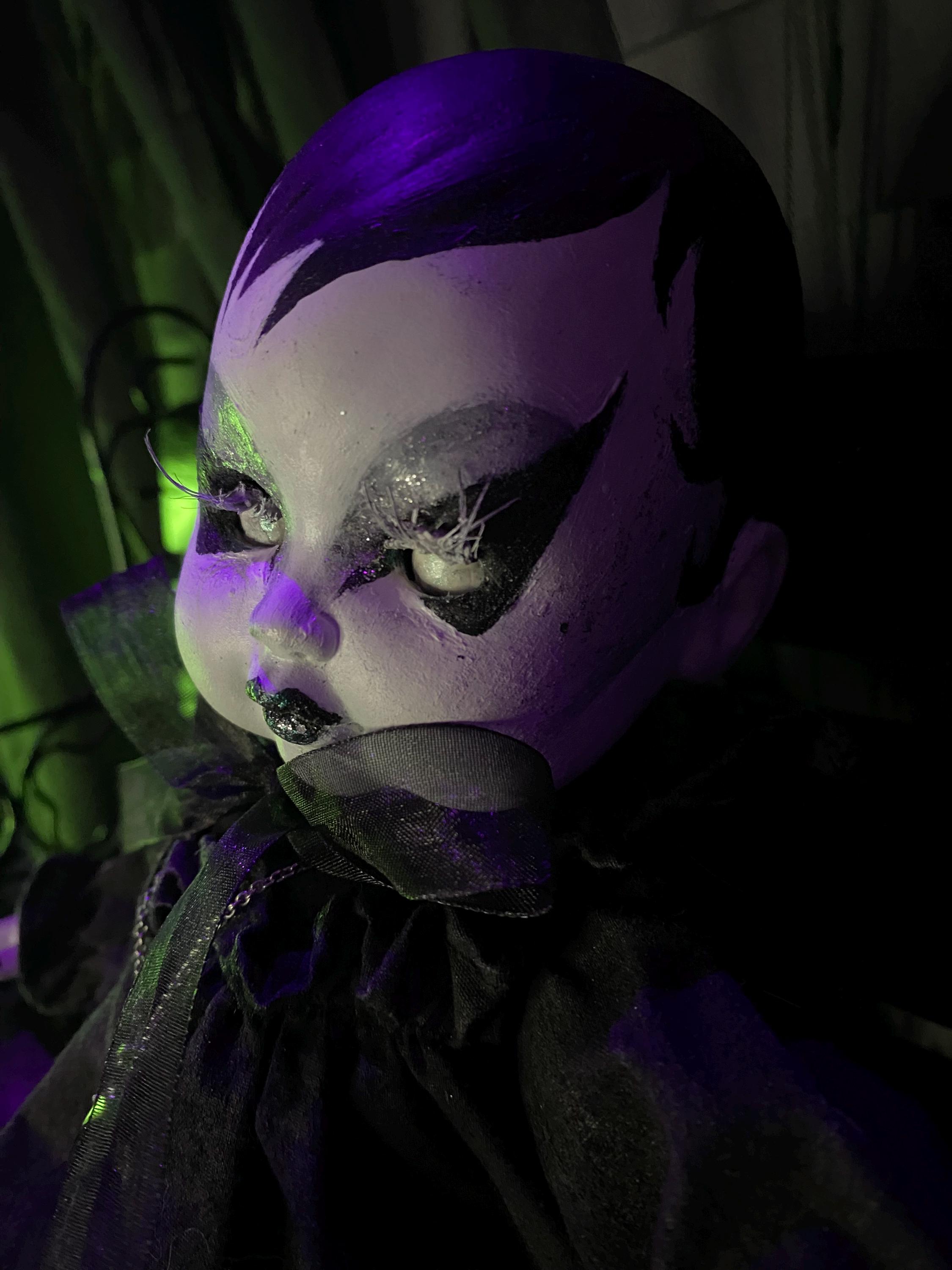 OOAK Spooky Baby Doll: “winky the Wicked Stepchild” - Etsy