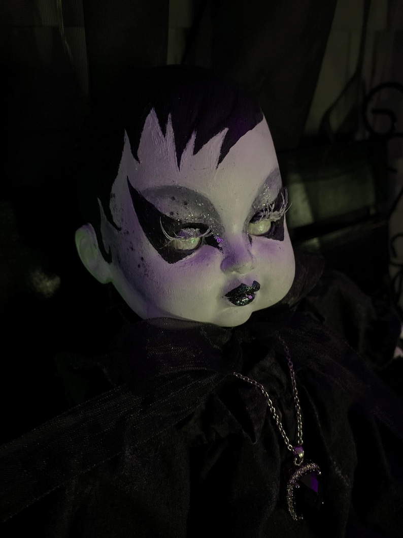 OOAK Spooky Baby Doll: “winky the Wicked Stepchild” - Etsy