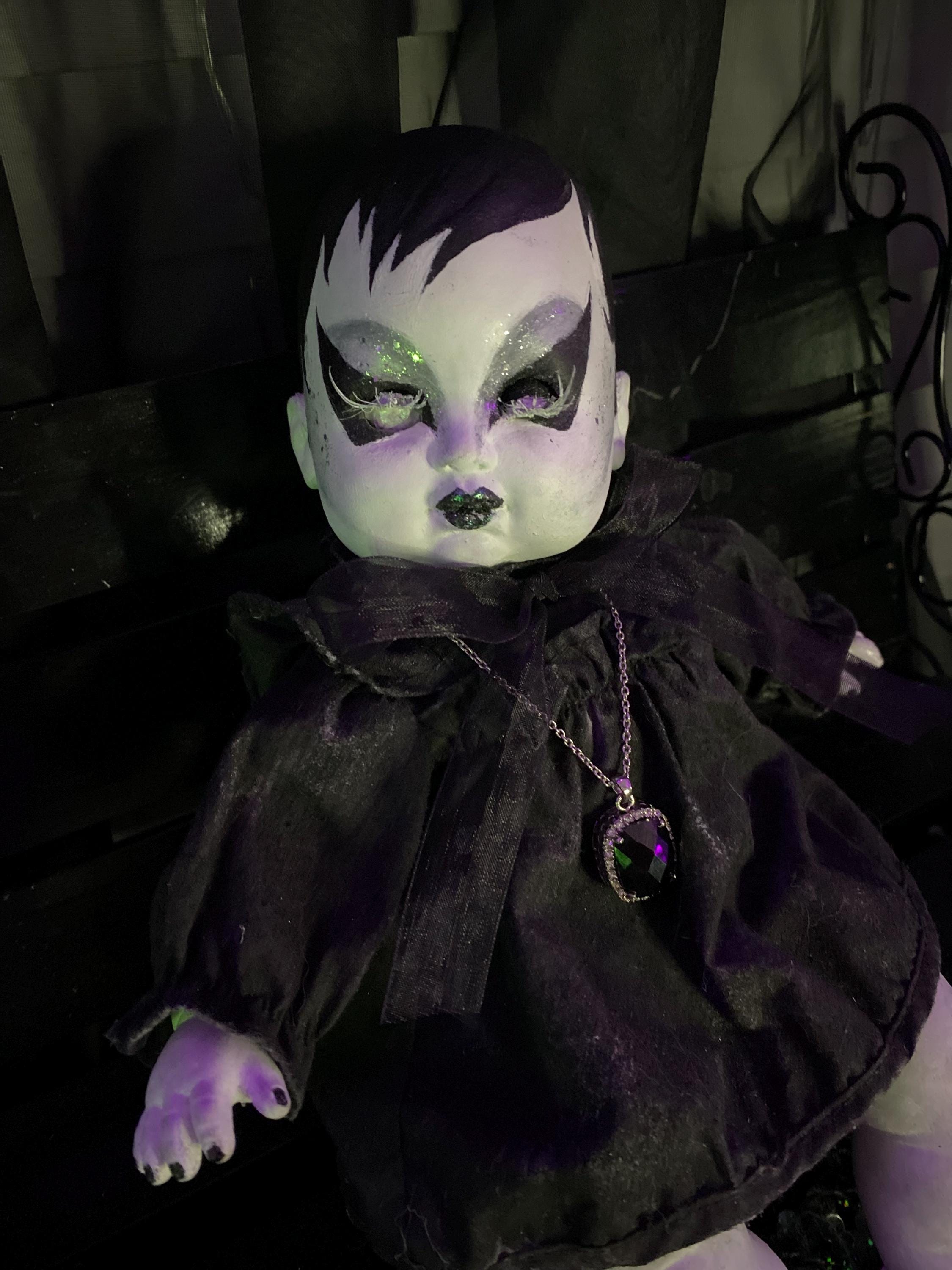 OOAK Spooky Baby Doll: “winky the Wicked Stepchild” - Etsy