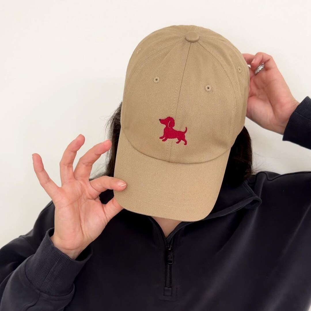 Embroidered Dachshund Dad Hat | Doxie Dog Lover Gift - Etsy