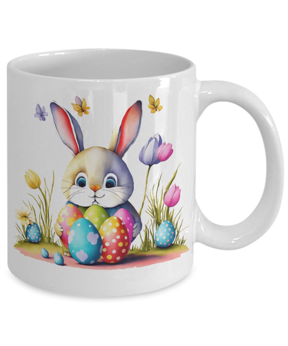 Easter Mug, Easter Coffee Mug, Easter Cup, Bunny Mug, Easter Gift Ideas ...
