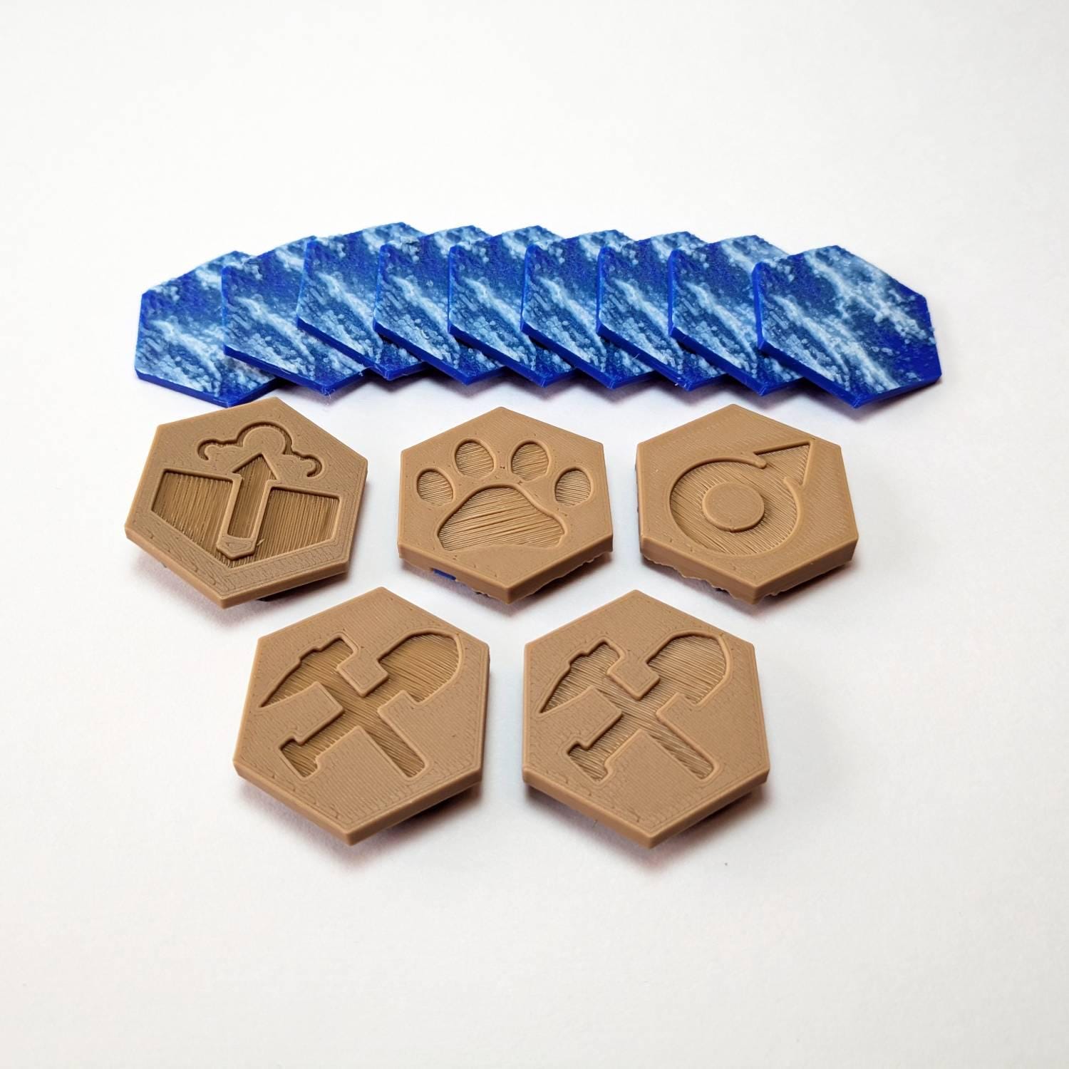 Terraforming Mars 3D Printed Hex Tiles – Board Game Upgrade Set - Etsy