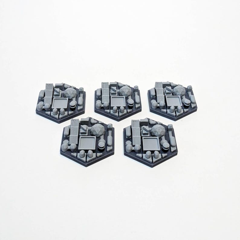 Terraforming Mars 3D Printed Hex Tiles – Board Game Upgrade Set - Etsy