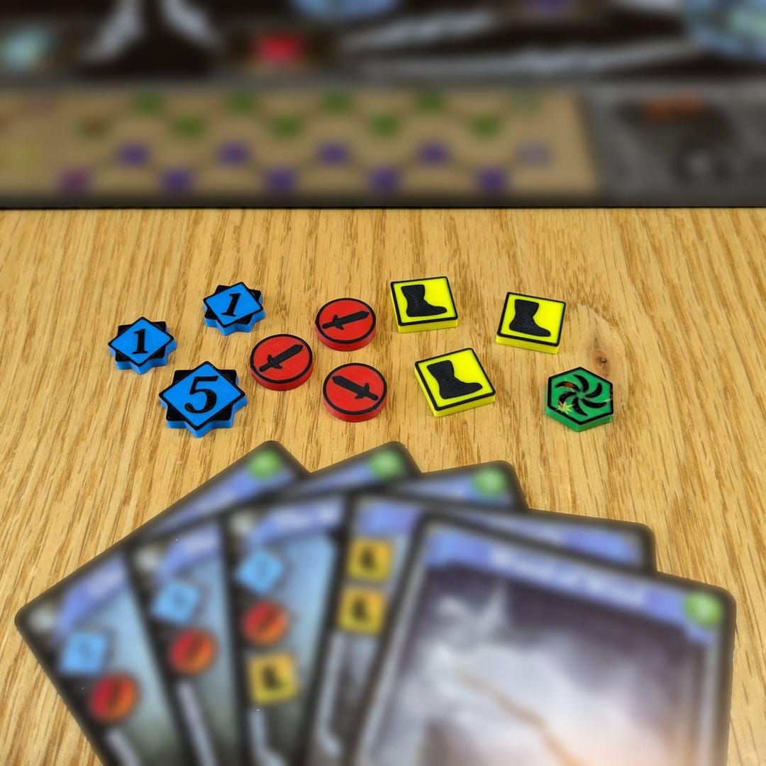 Resource Token Set Compatible With Clank! - Etsy