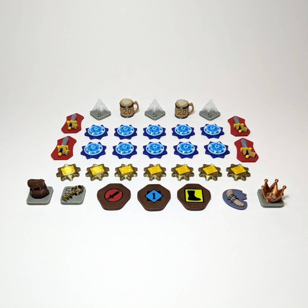 Token Set Compatible With Clank! Adventuring Party - Etsy