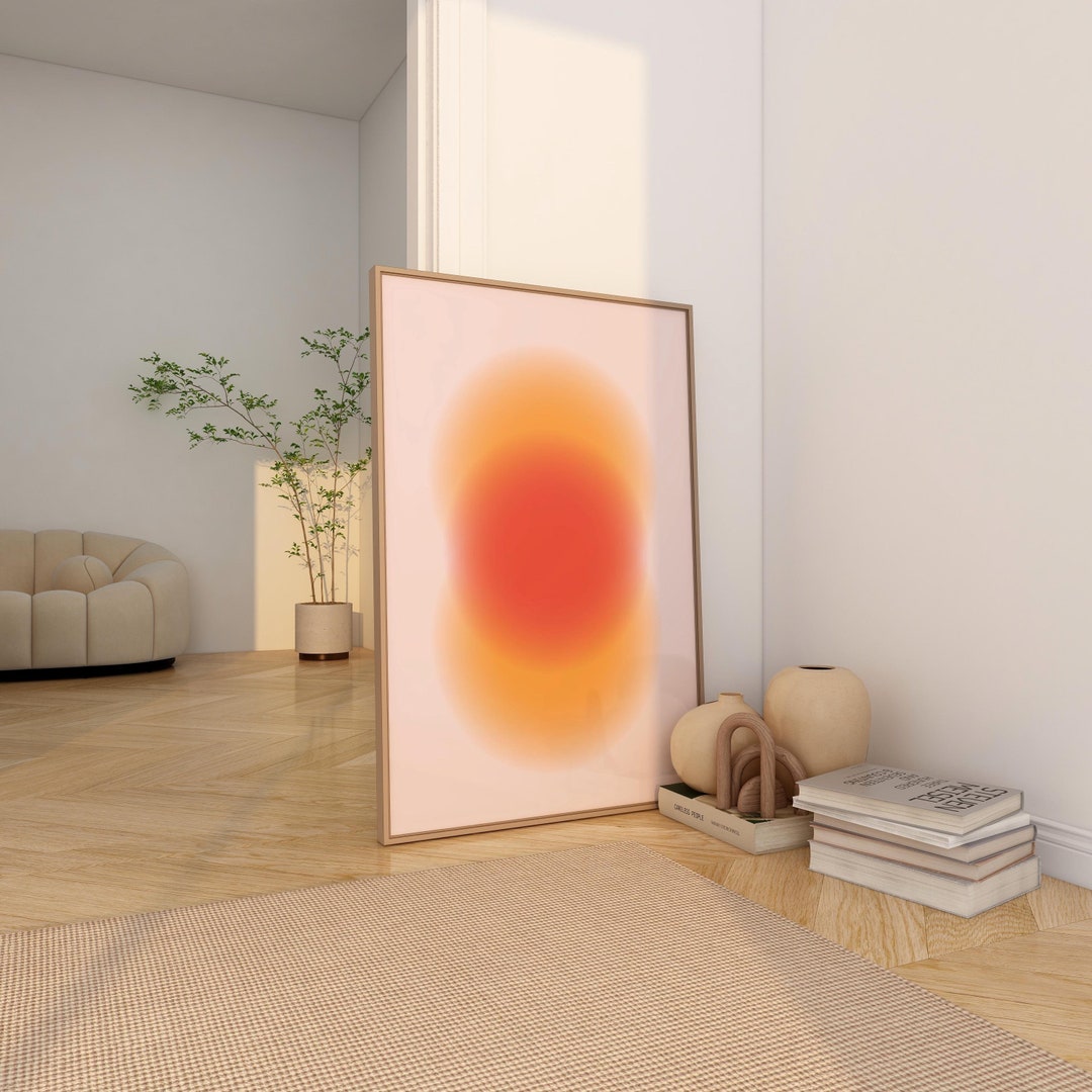 Preppy Aura Poster Aura Wall Art Gift for Her Dopamine Decor Digital ...