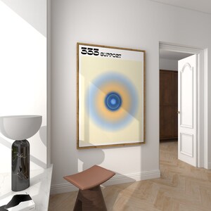 Blue Angel Number Poster Set Aura Poster-set of 3 Er Set Aura Print ...