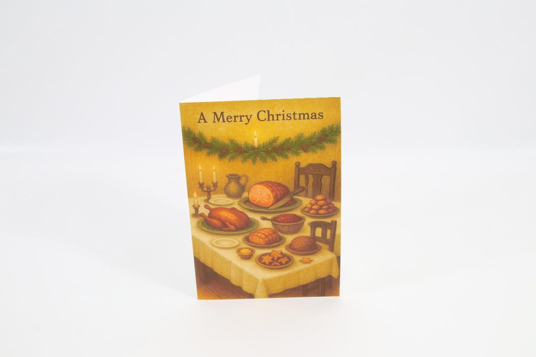 Norwegian Christmas Feast Card Printable | 19th Century Nordic ...