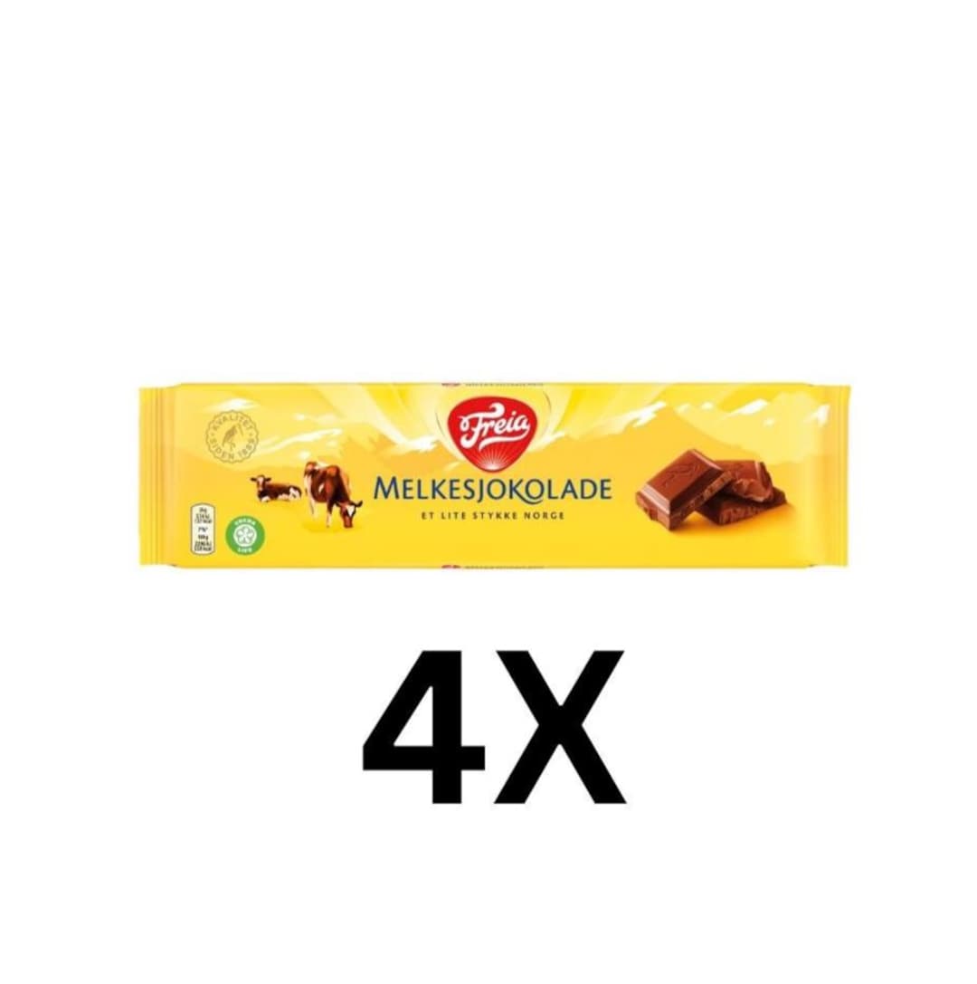 Freia Milk Chocolate | Iconic Norwegian Classic Since 1906 | Rich ...