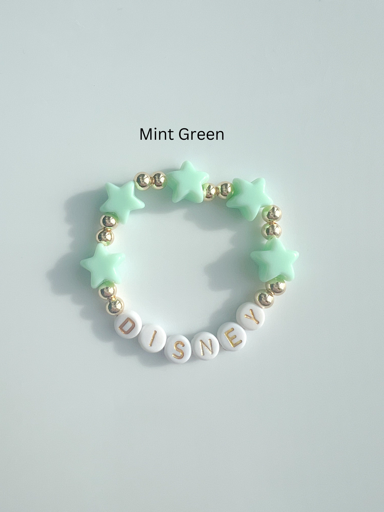 Disney Inspired Bracelet Gold Beaded Bracelets Disney Trip Gifts Girls ...