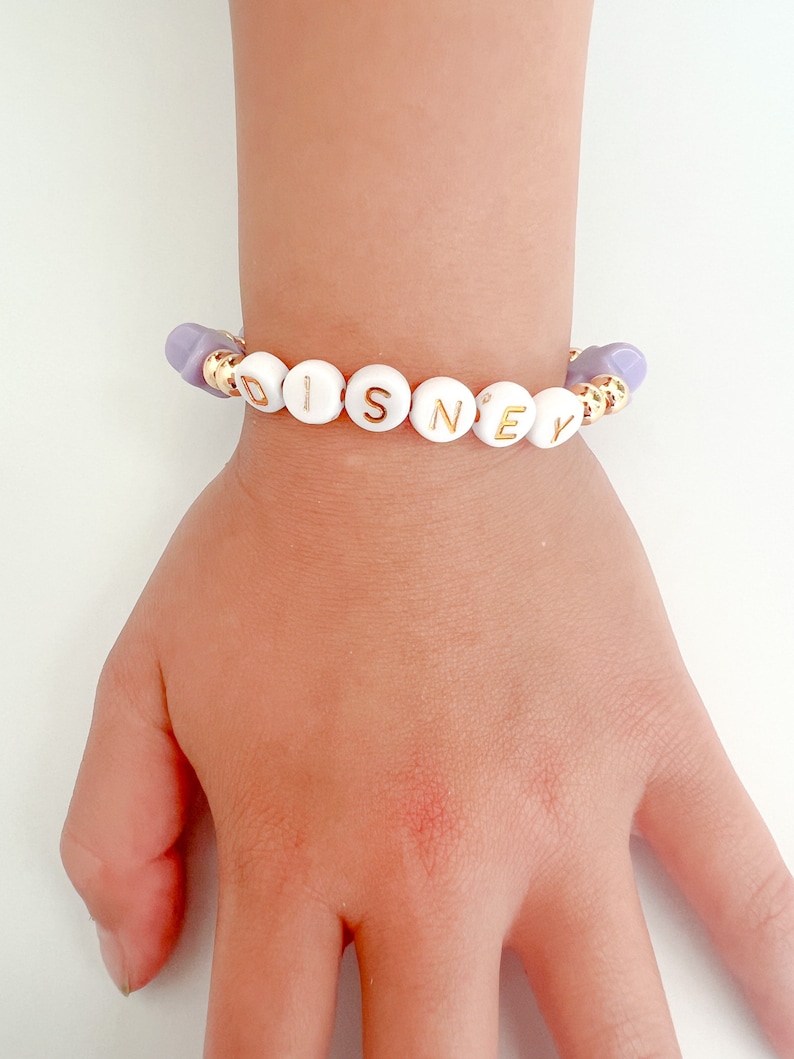 Disney Inspired Bracelet | Gold Beaded Bracelets | Disney Trip Gifts ...