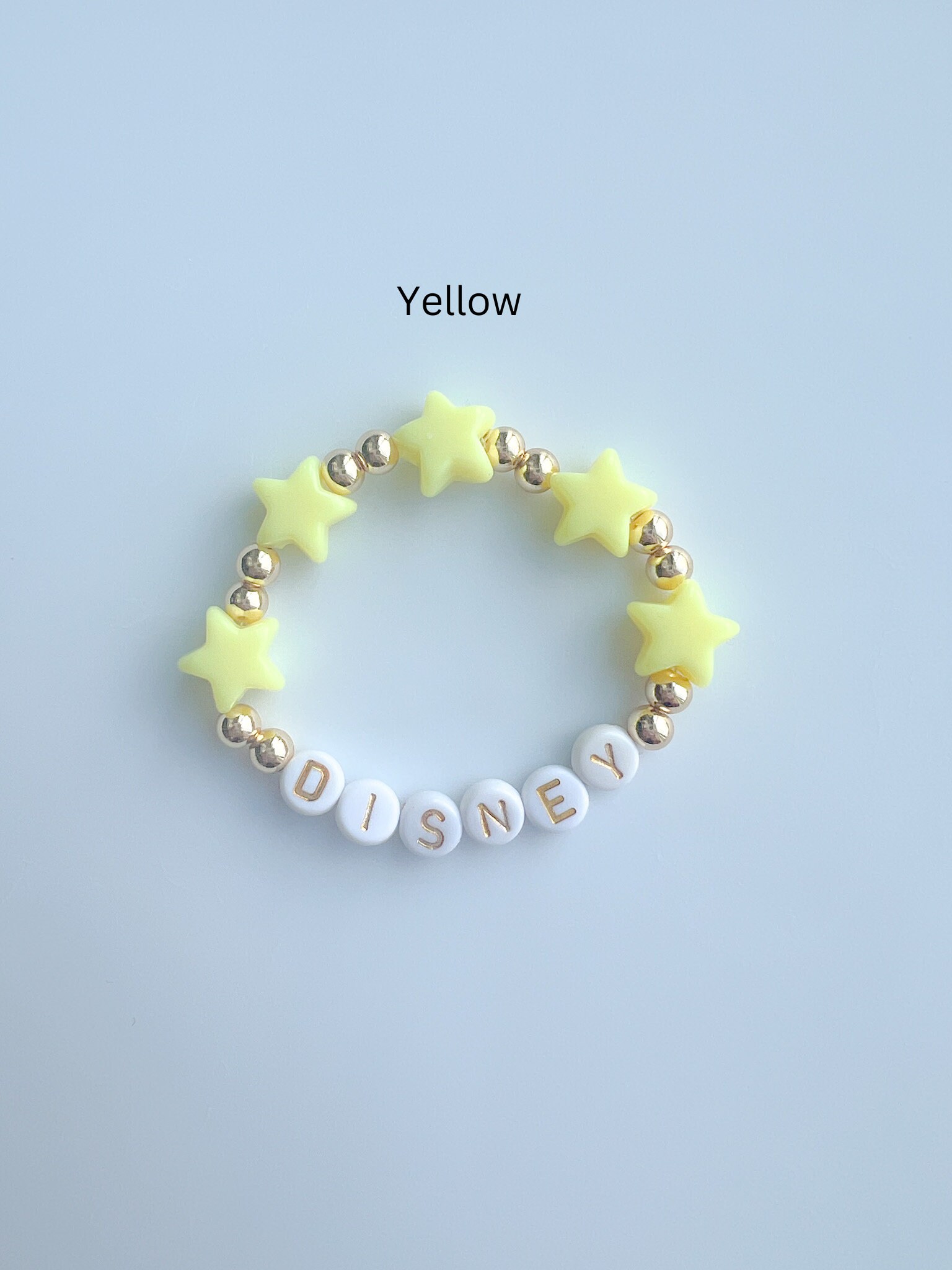Disney Inspired Bracelet | Gold Beaded Bracelets | Disney Trip Gifts ...