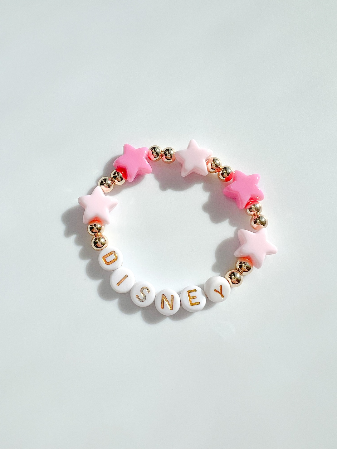 Disney Inspired Bracelet | Gold Beaded Bracelets | Disney Trip Gifts | Girls Trip | Best Friend ...