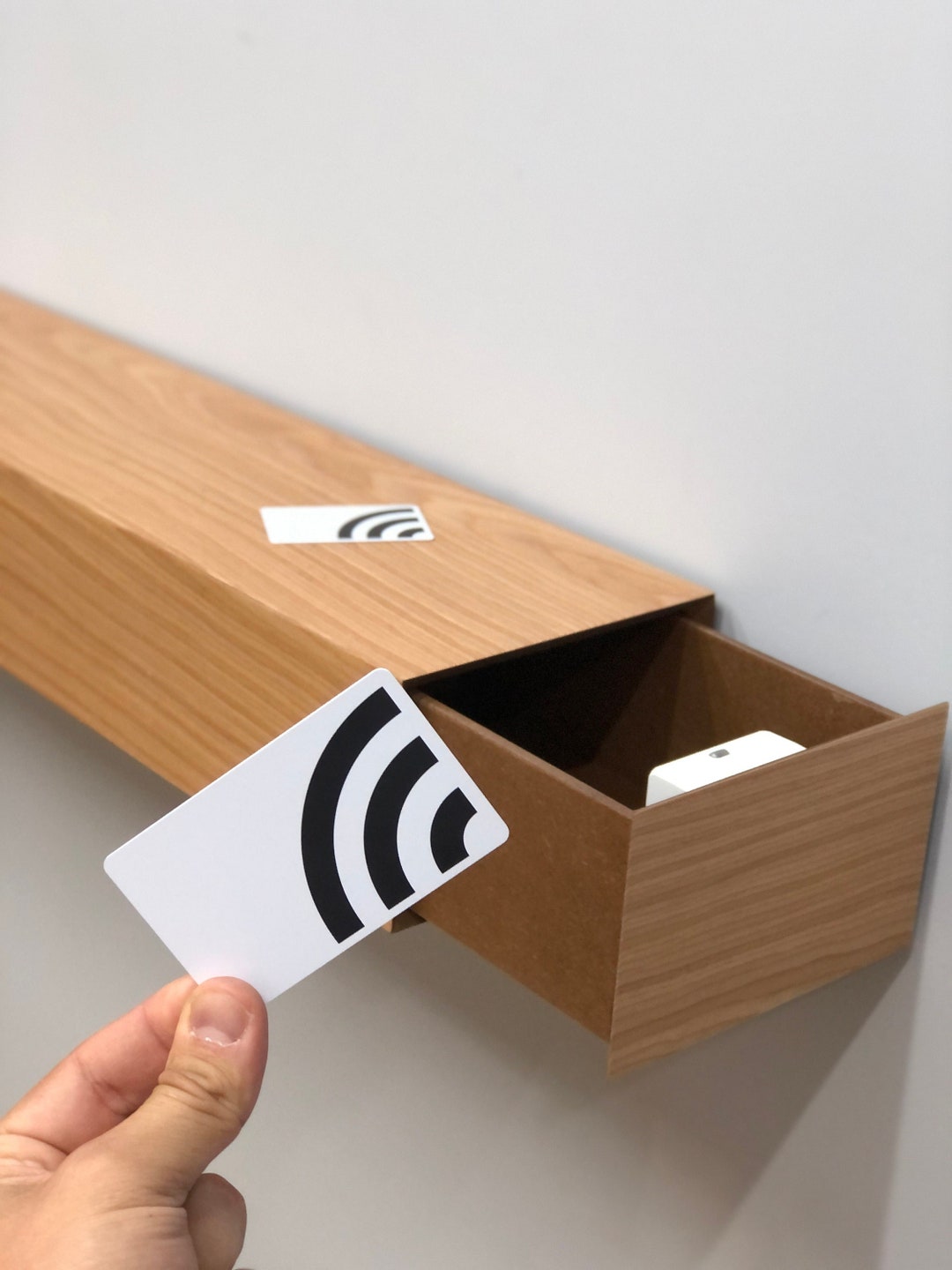 Modern TV Cabinet Shelves | Projector Stand | Custom Size RF ID Lock ...